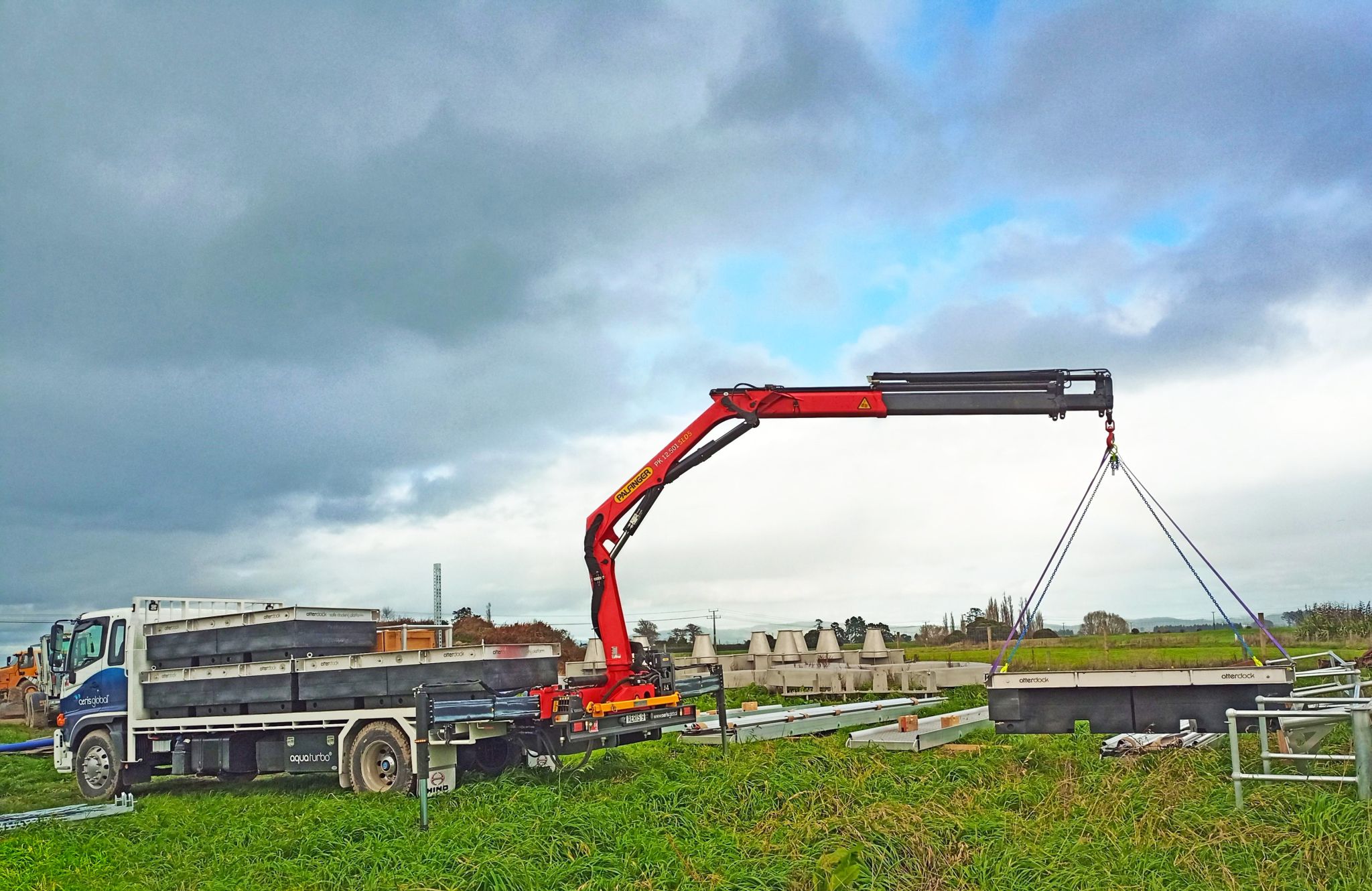 Hino Palfinger Truck Ready For Action | Aeris Global